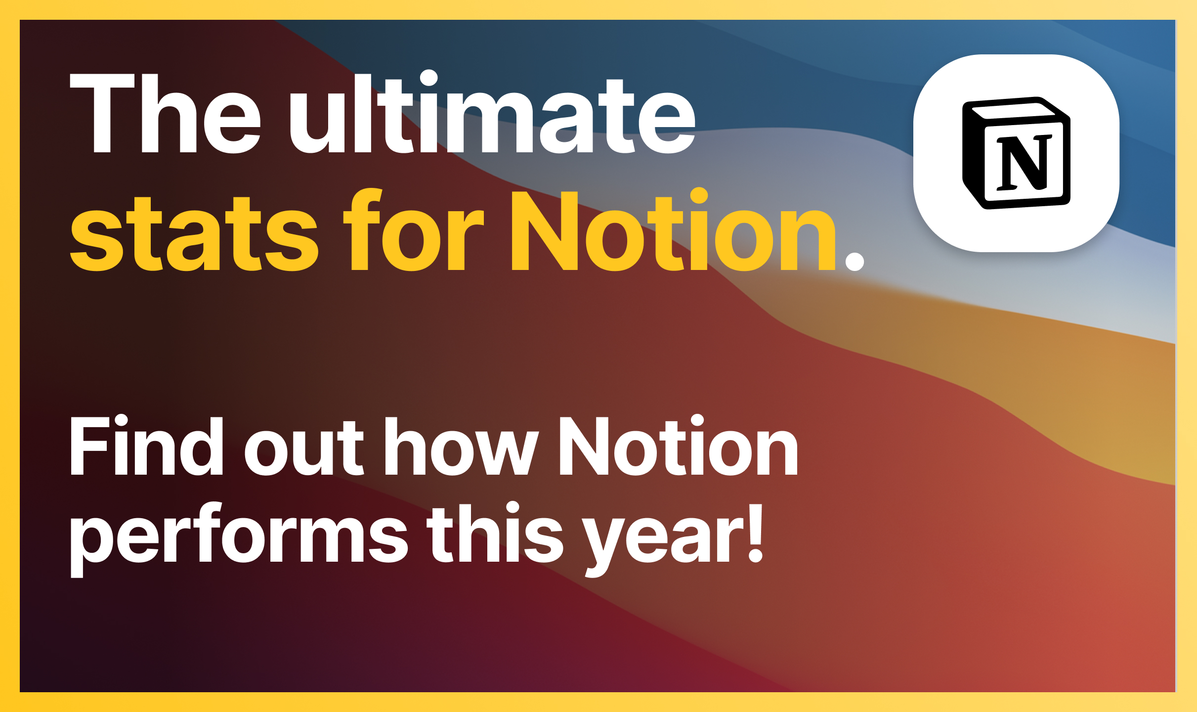 Notion Statistics In 2023 Growth And More Simple ink
